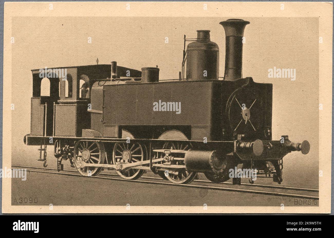 German locomotive made from Borsig Stock Photo - Alamy