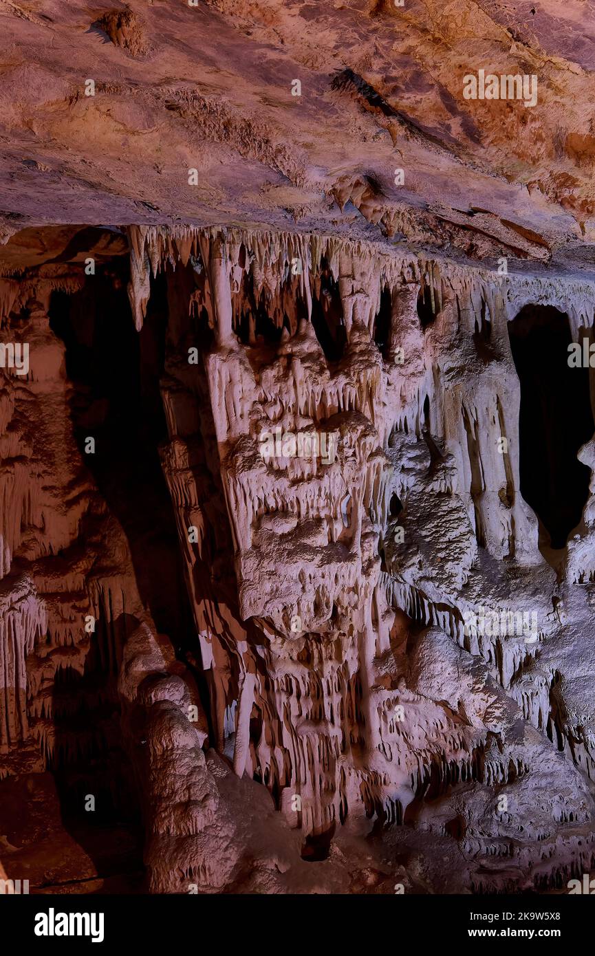 Inside the Cango Caves in South Africa Stock Photo - Alamy