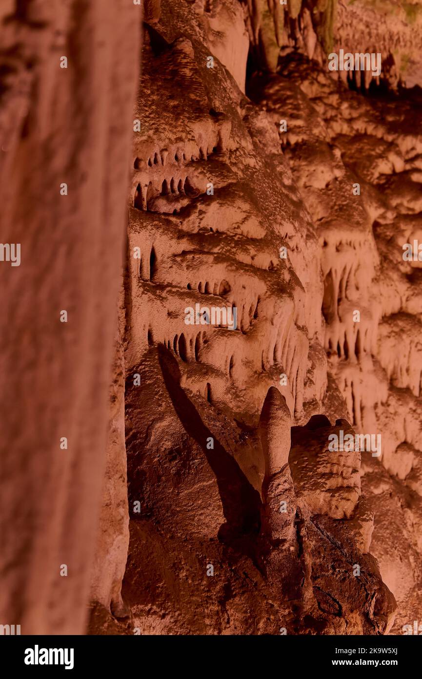 Inside the Cango Caves in South Africa Stock Photo - Alamy