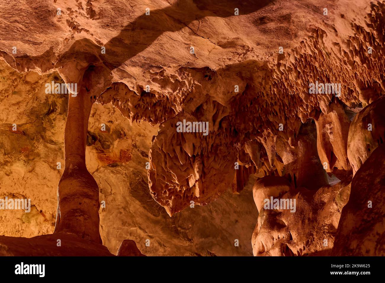 Inside the Cango Caves in South Africa Stock Photo - Alamy