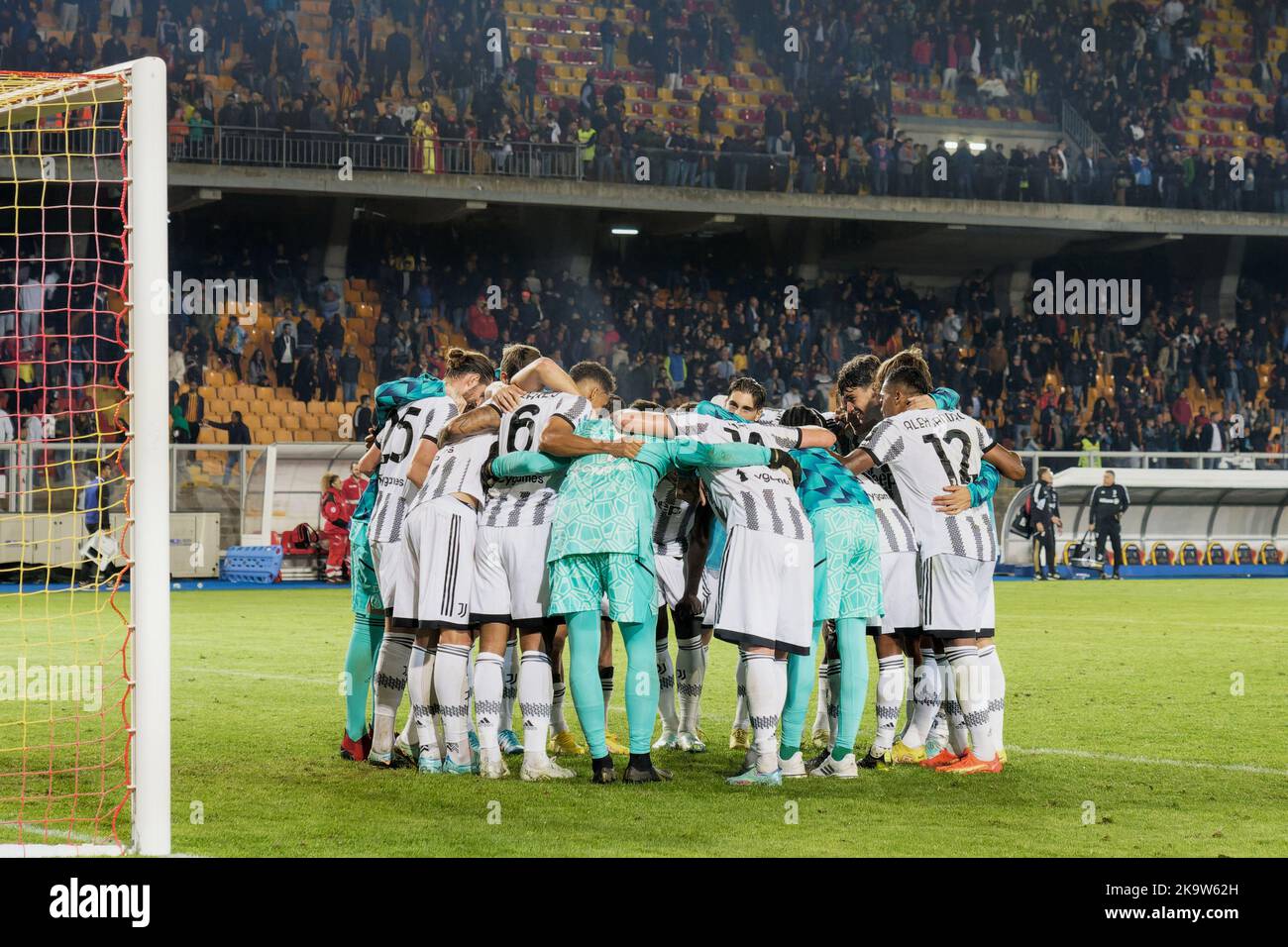 Via Del Mare stadium, Lecce, Italy, October 29, 2022, Juventus ...