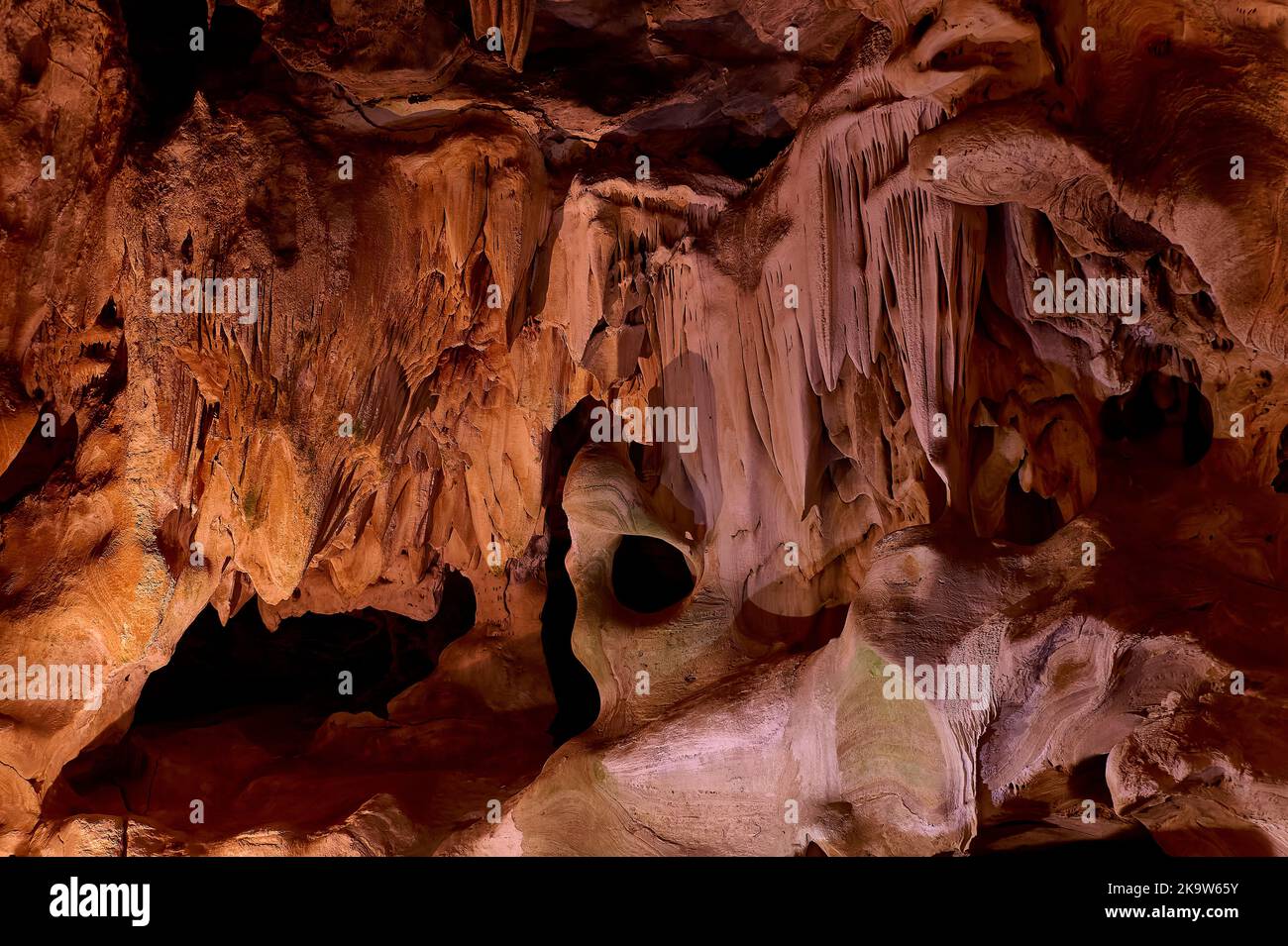 Inside the Cango Caves in South Africa Stock Photo - Alamy