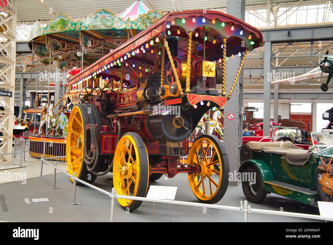 SPEYER, GERMANY - OCTOBER 2022: red VINTAGE 1 INCH SCALE FOSTER DCC ...