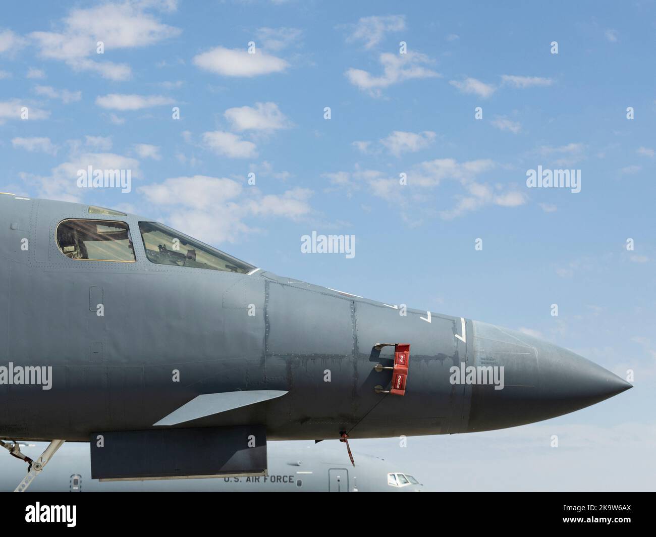 The Rockwell B-1 Lancer is a supersonic variable-sweep wing, heavy ...