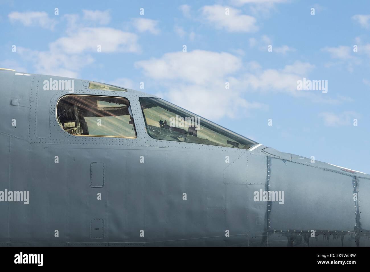 The Rockwell B-1 Lancer is a supersonic variable-sweep wing, heavy ...
