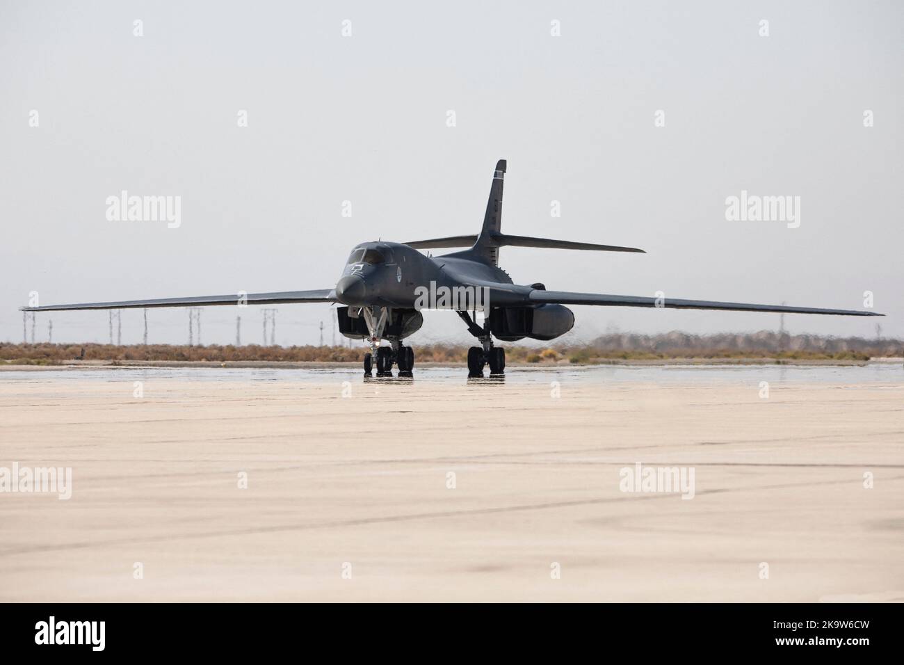 The Rockwell B-1 Lancer is a supersonic variable-sweep wing, heavy ...