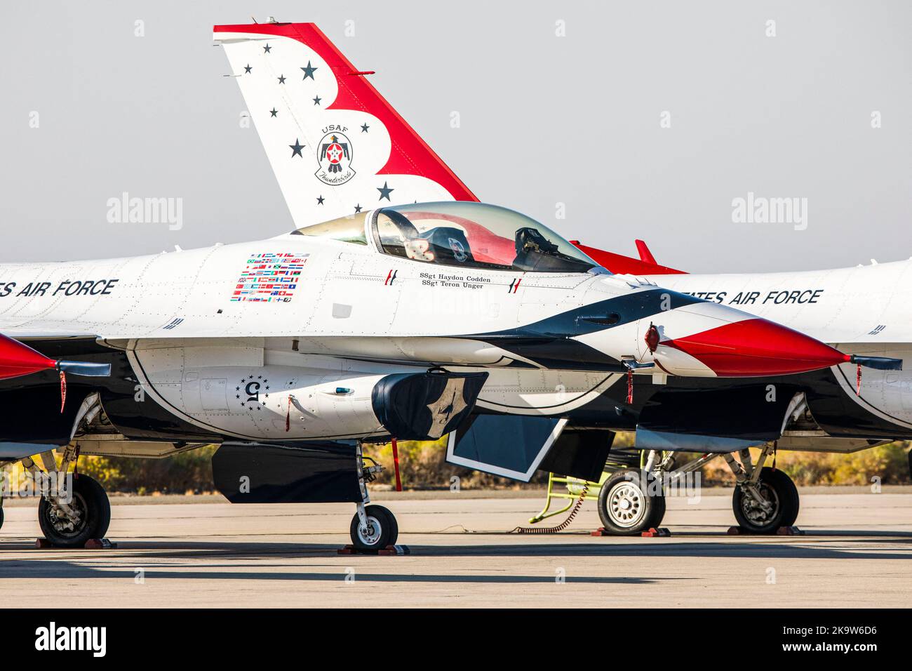 The USAF Air Demonstration Squadron "Thunderbirds" is the air ...