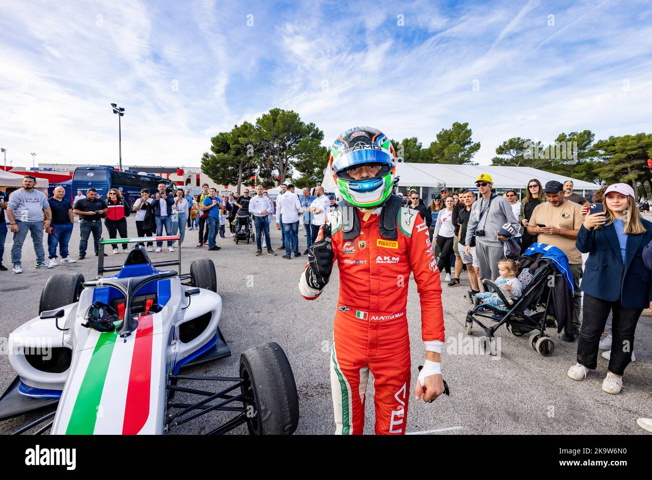 KIMI ANTONELLI Andrea (ita), F4, portraitduring the FIA Motorsport ...