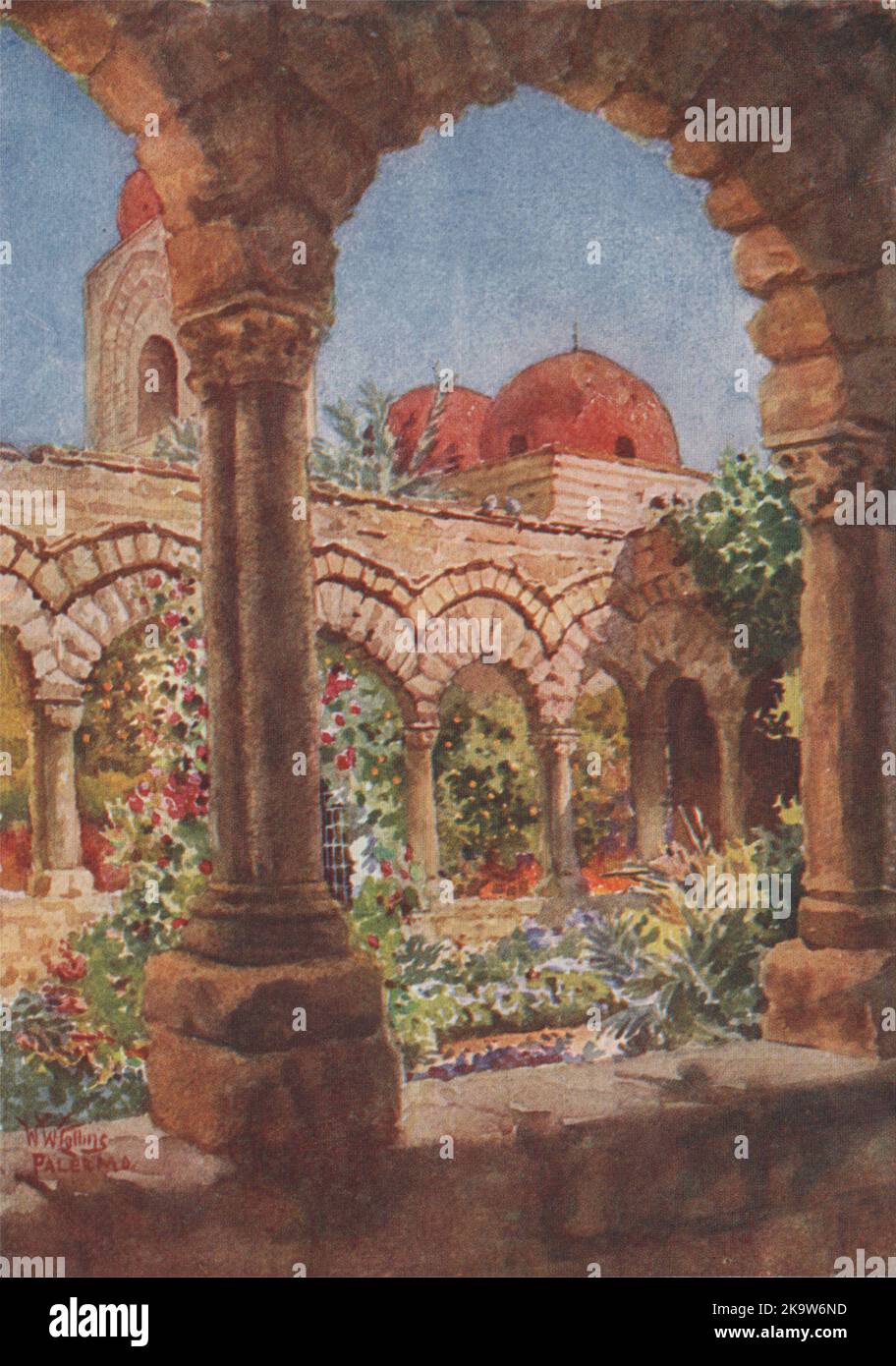 'Cloisters of San Giovanni degli Eremiti, PALERMO'. William Wiehe ...