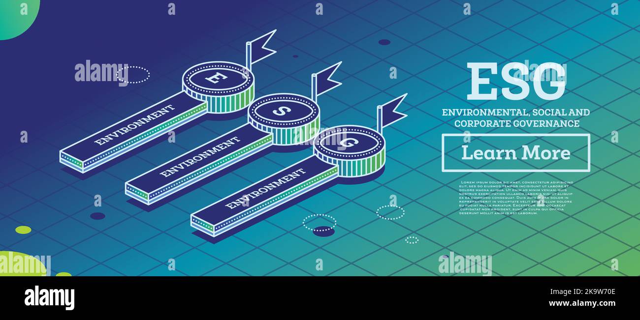 ESG Concept of Environmental, Social and Governance. Infographic ...