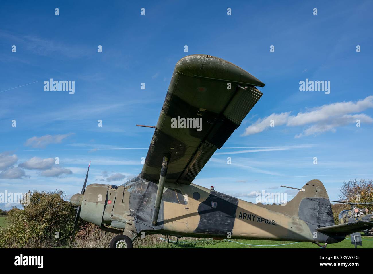 De Havilland DHC Beaver XP822 aeroplane of the Army Air Corps ...