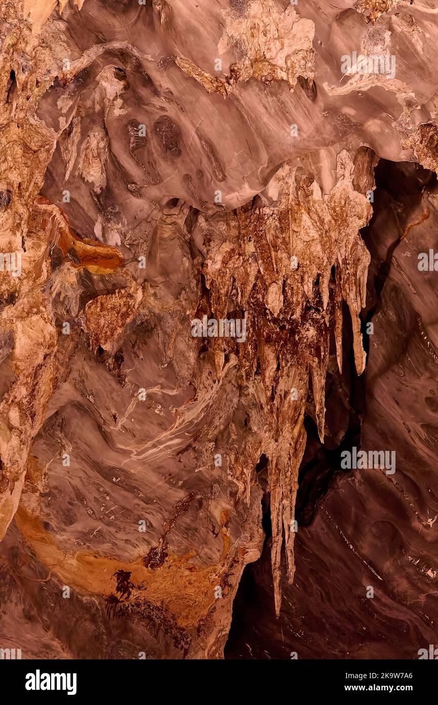 Inside the Cango Caves in South Africa Stock Photo - Alamy