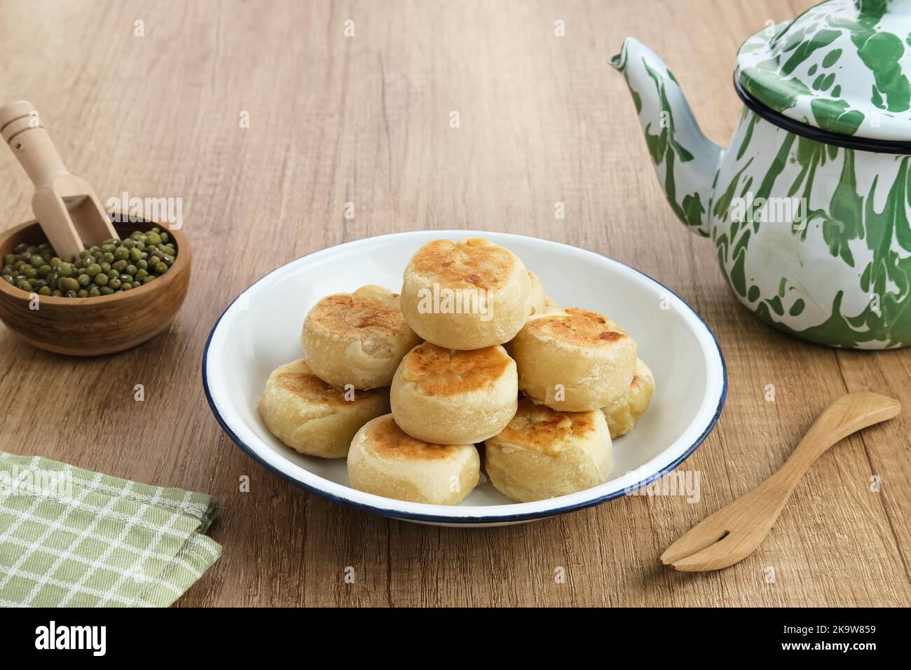 Bakpia, Bakpia Pathok is a typical Yogyakarta food made from a mixture ...