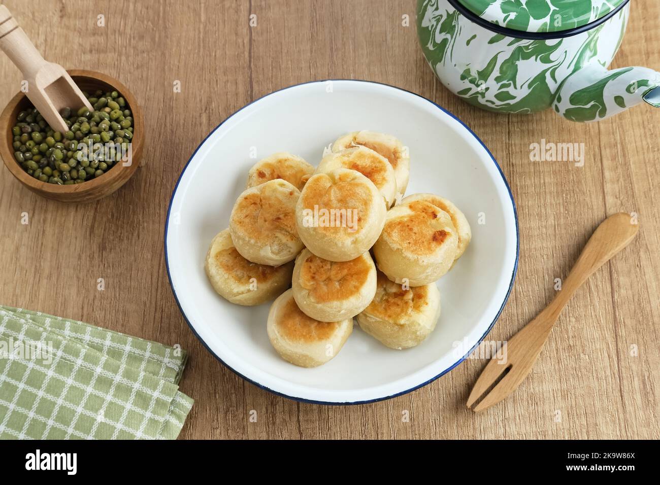 Bakpia, Bakpia Pathok is a typical Yogyakarta food made from a mixture ...