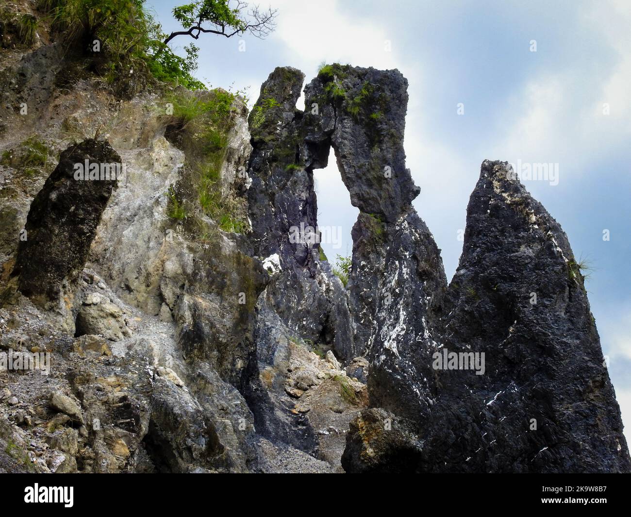 Rough Gray Stone Of Mountains of the lower Himalayan region of ...
