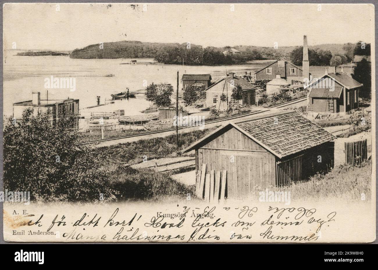 Kungsörs steam saw Stock Photo - Alamy