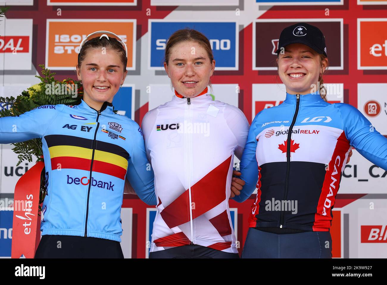 Belgian Fleur Moors, Dutch Lauren Molengraaf and Canedian Ava Holmgren ...