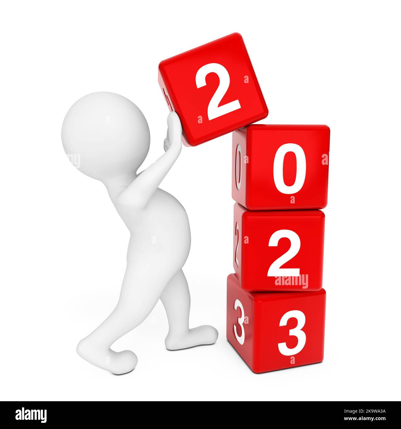 New 2023 Year Concept. Person Placing 2023 New Year Cubes on a white ... New 2023 Year Concept. Person Placing 2023 New Year Cubes on a white ...