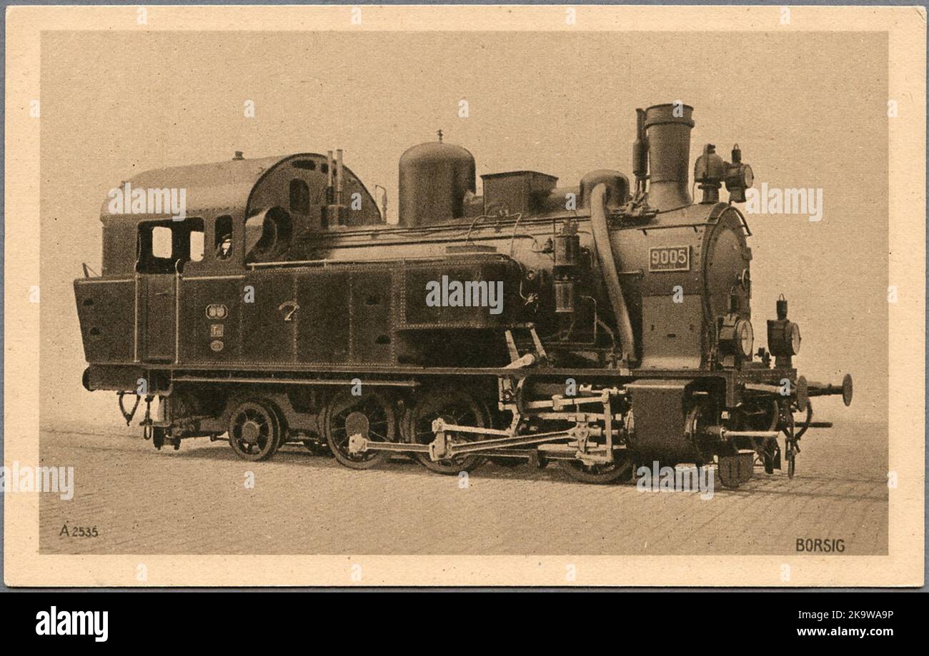 Prussian State Railway T 26 9005 Stock Photo - Alamy