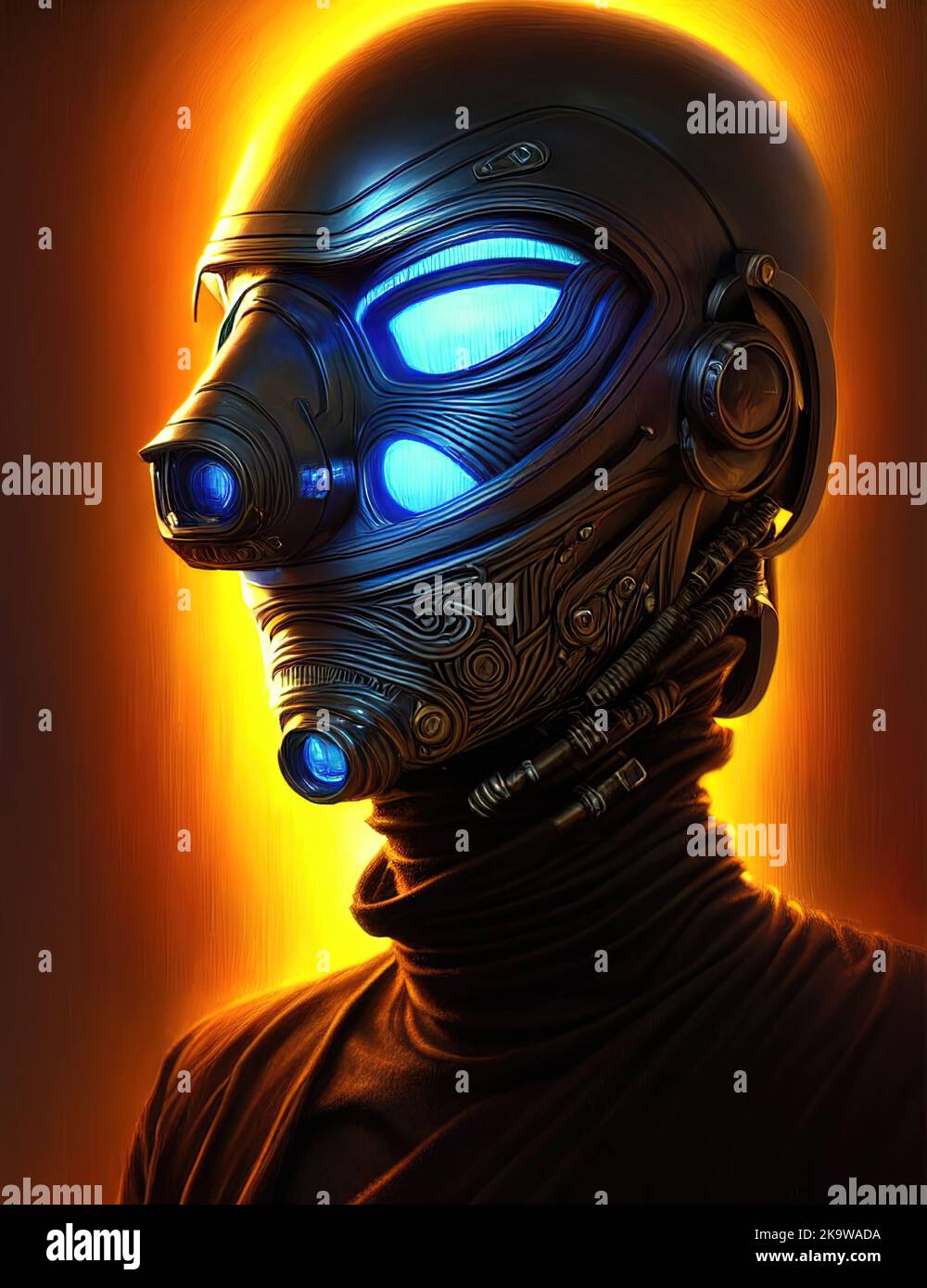 Gasmask character hi-res stock photography and images - Alamy