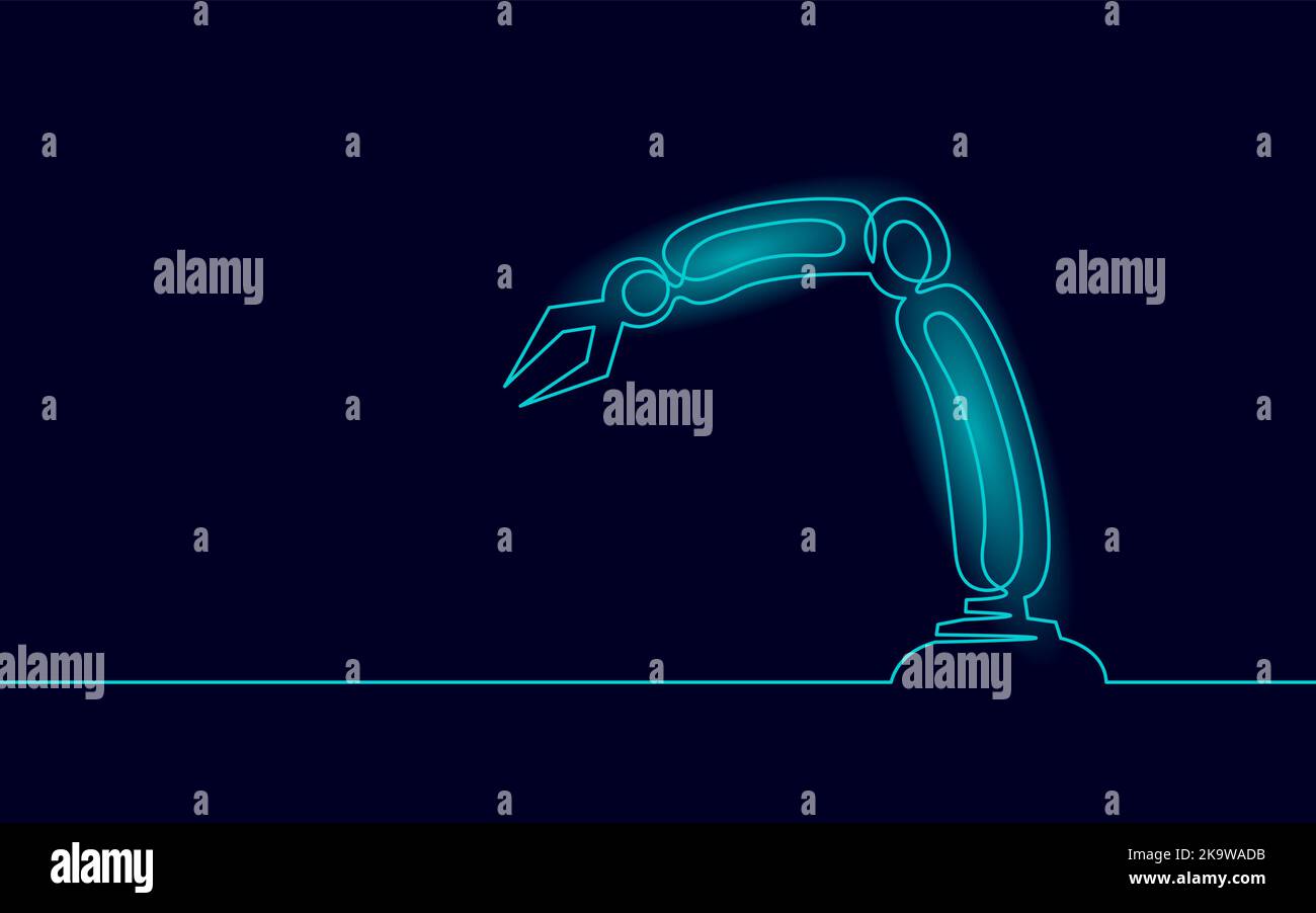Robot arm low poly manipulator. Part construct assembly triangle shape ...