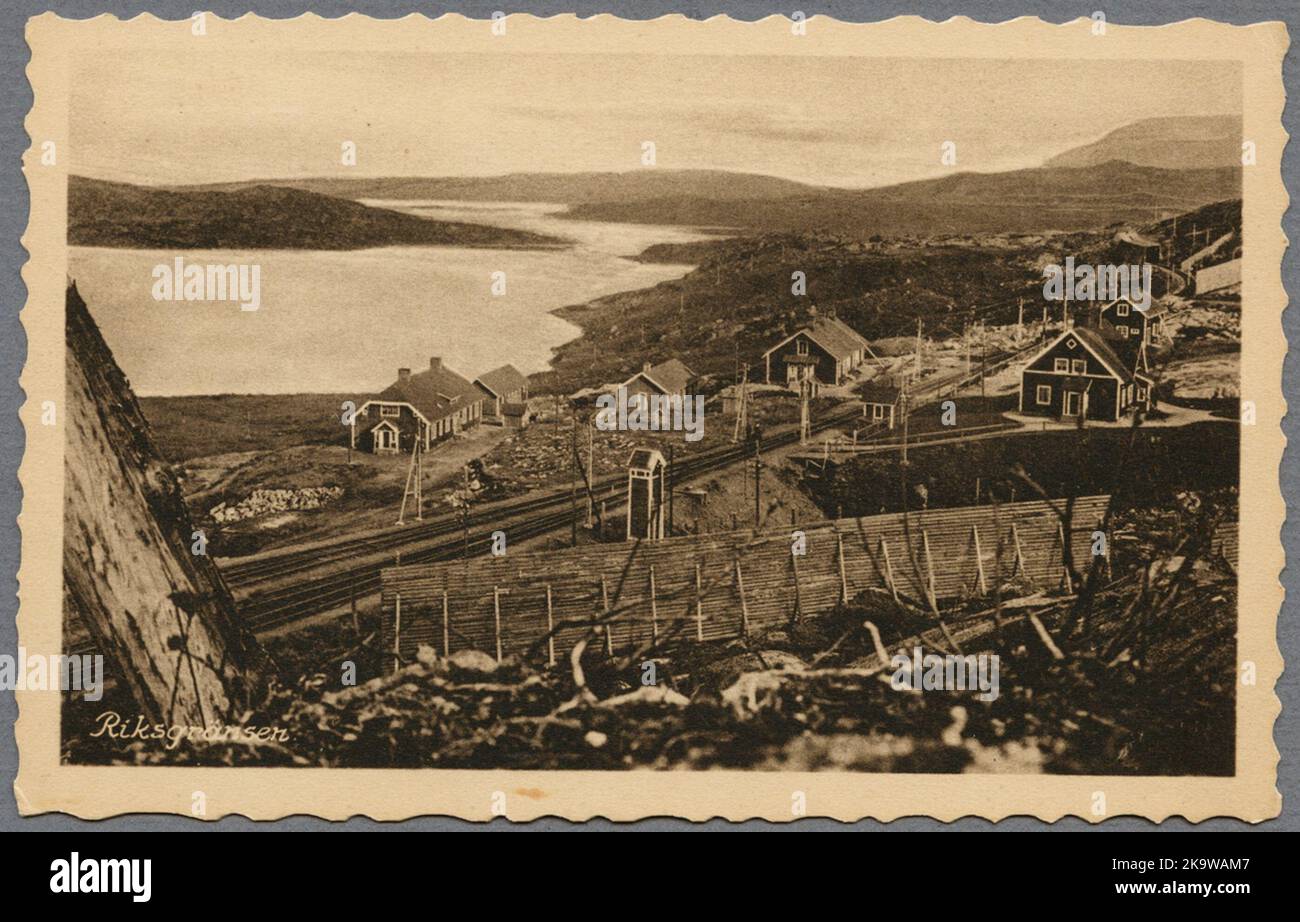 View of the national border Stock Photo - Alamy