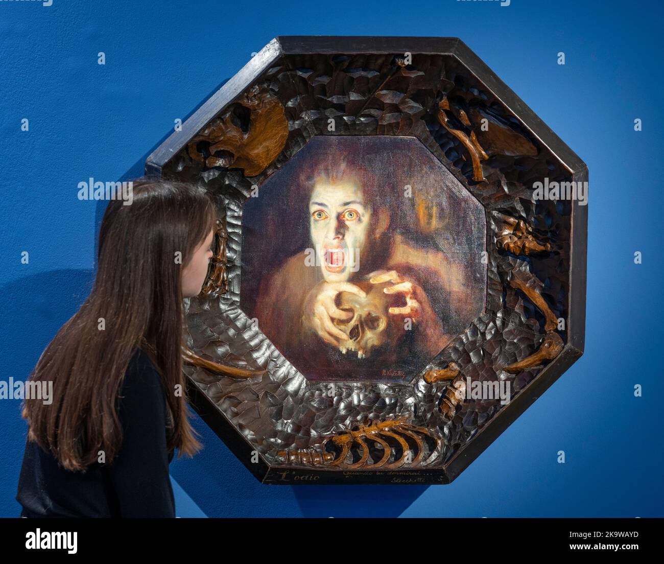 Christie’s, London, UK. 30 October 2022. Macabre at Christie’s, a ...