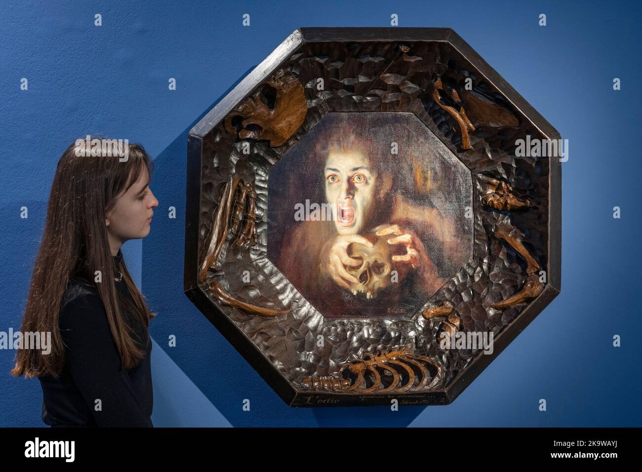 Christie’s, London, UK. 30 October 2022. Macabre at Christie’s, a ...