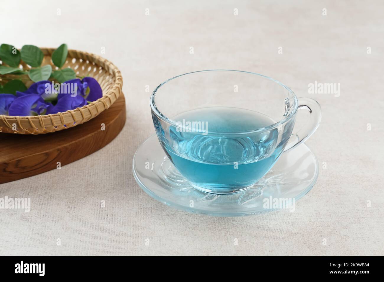 Teh Telang, Butterfly flower tea or Blue Tea is herbal tea made from ...