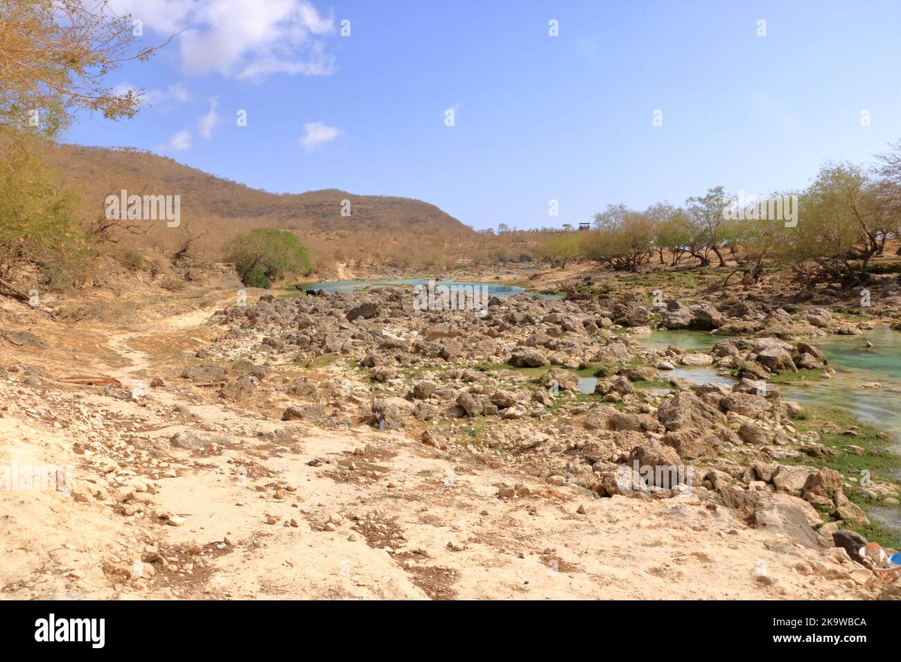 River view in Wadi Darbat near Salalah,oman Stock Photo - Alamy