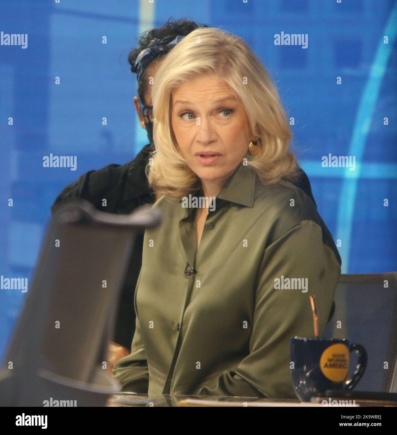 Celebrities At The 'Good Morning America' Show Studios -PICTURED: Diane ...