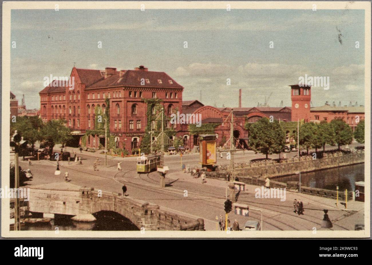 View of Malmö Central Station Stock Photo - Alamy