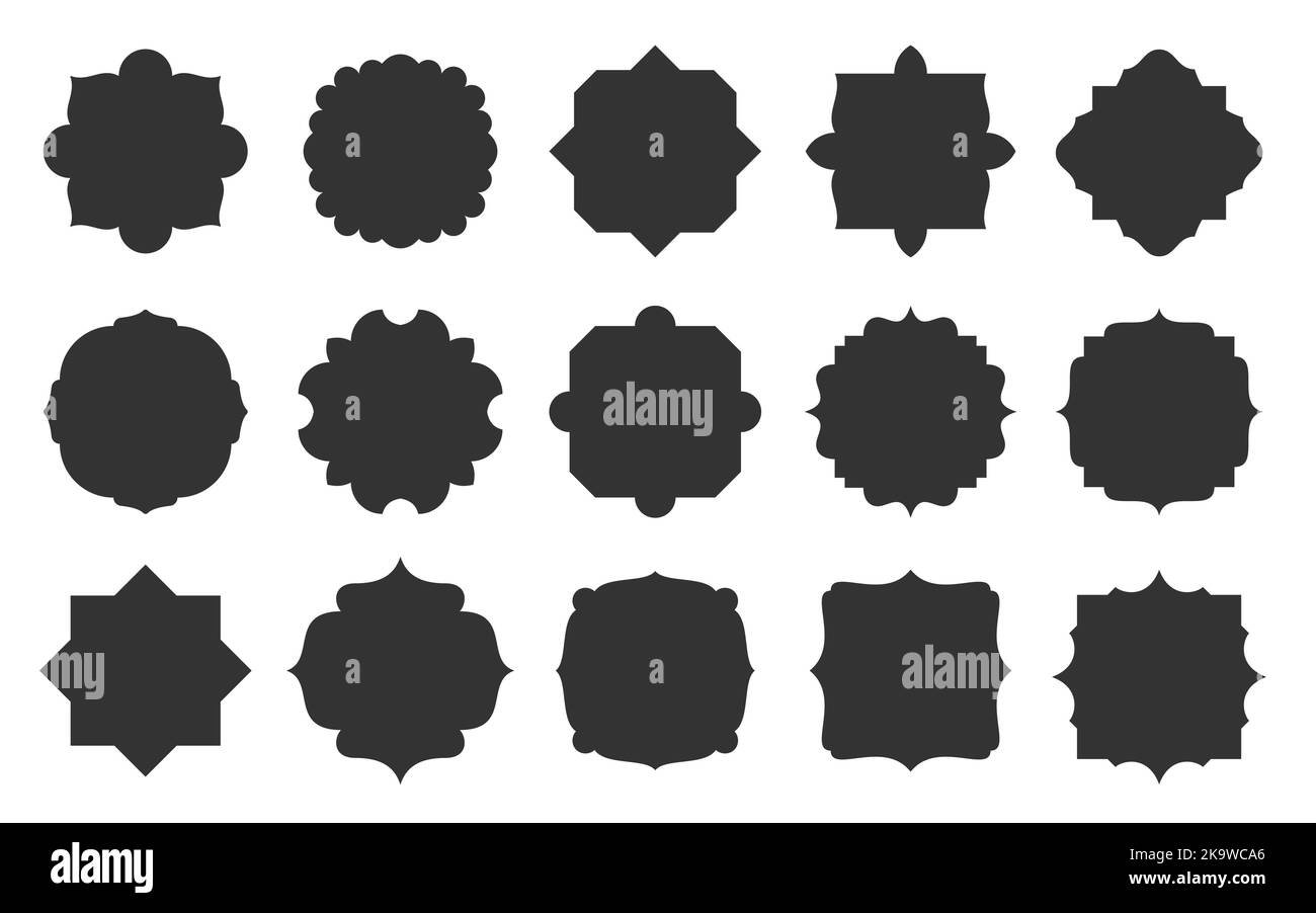 Label Shape Vector Label Shape Vector