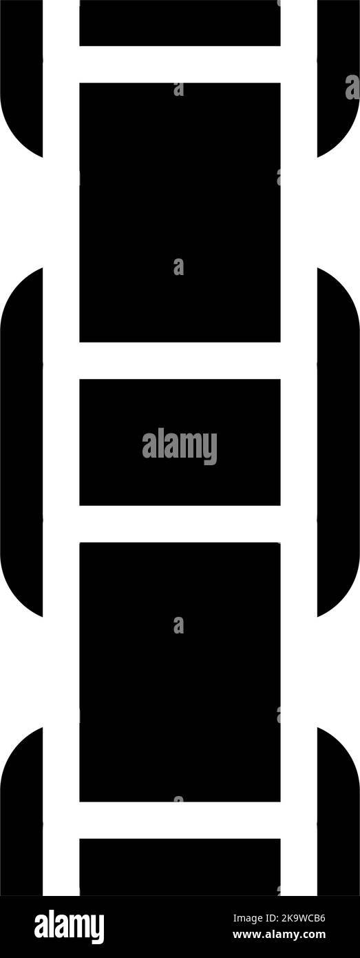 box chain glyph icon vector illustration Stock Vector Image & Art - Alamy