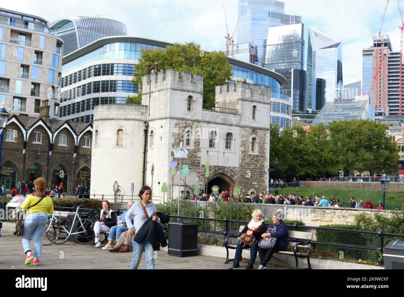 Tower of London, A historic medieval fortress and palace, London ...