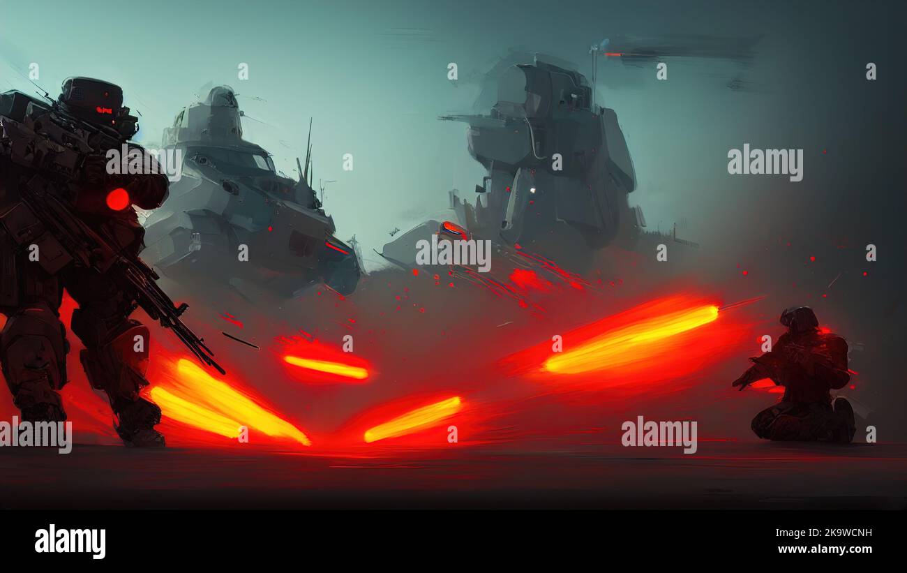 Battlefield scene poster hi-res stock photography and images - Alamy