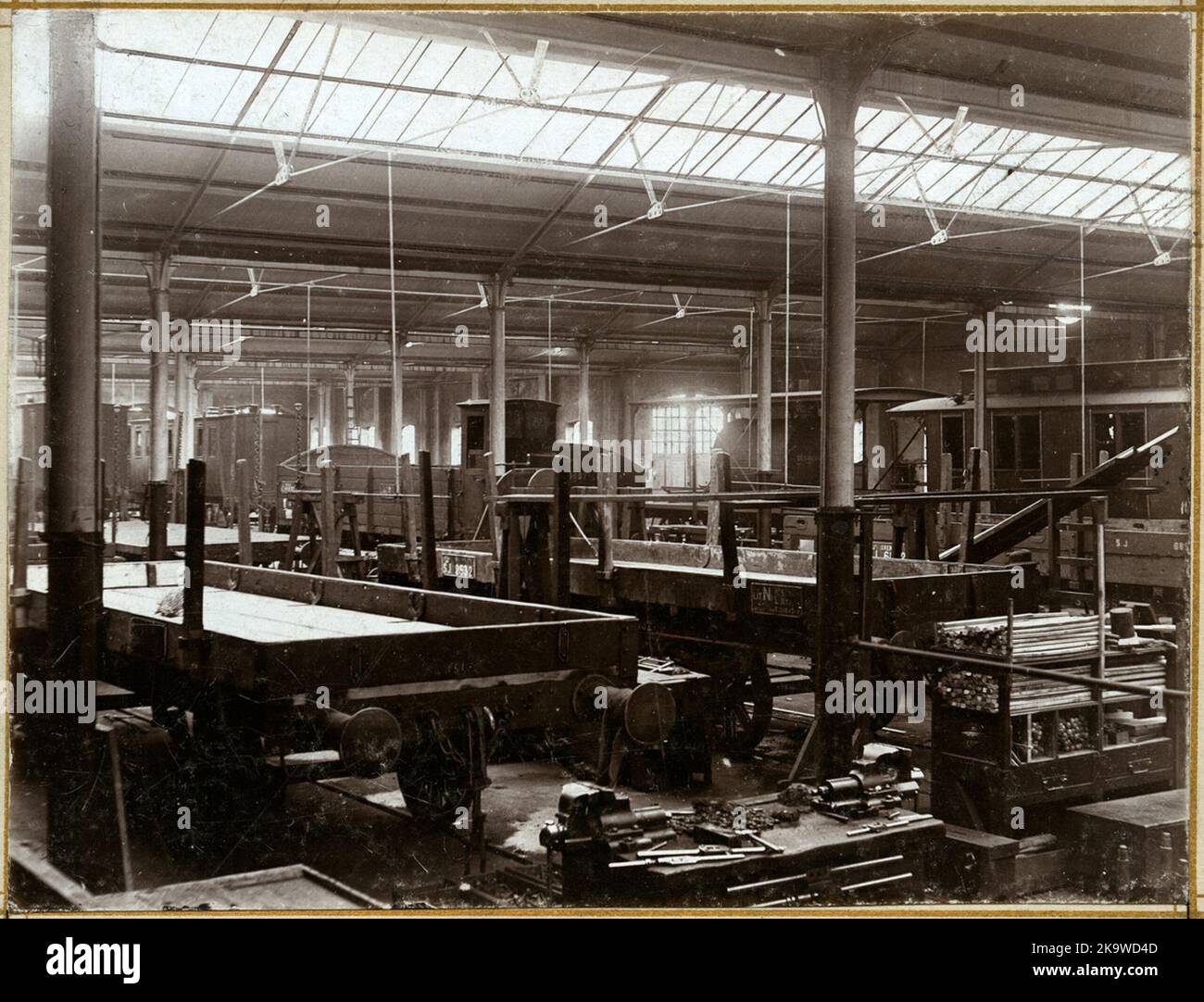 The main workshop in Malmö Stock Photo - Alamy