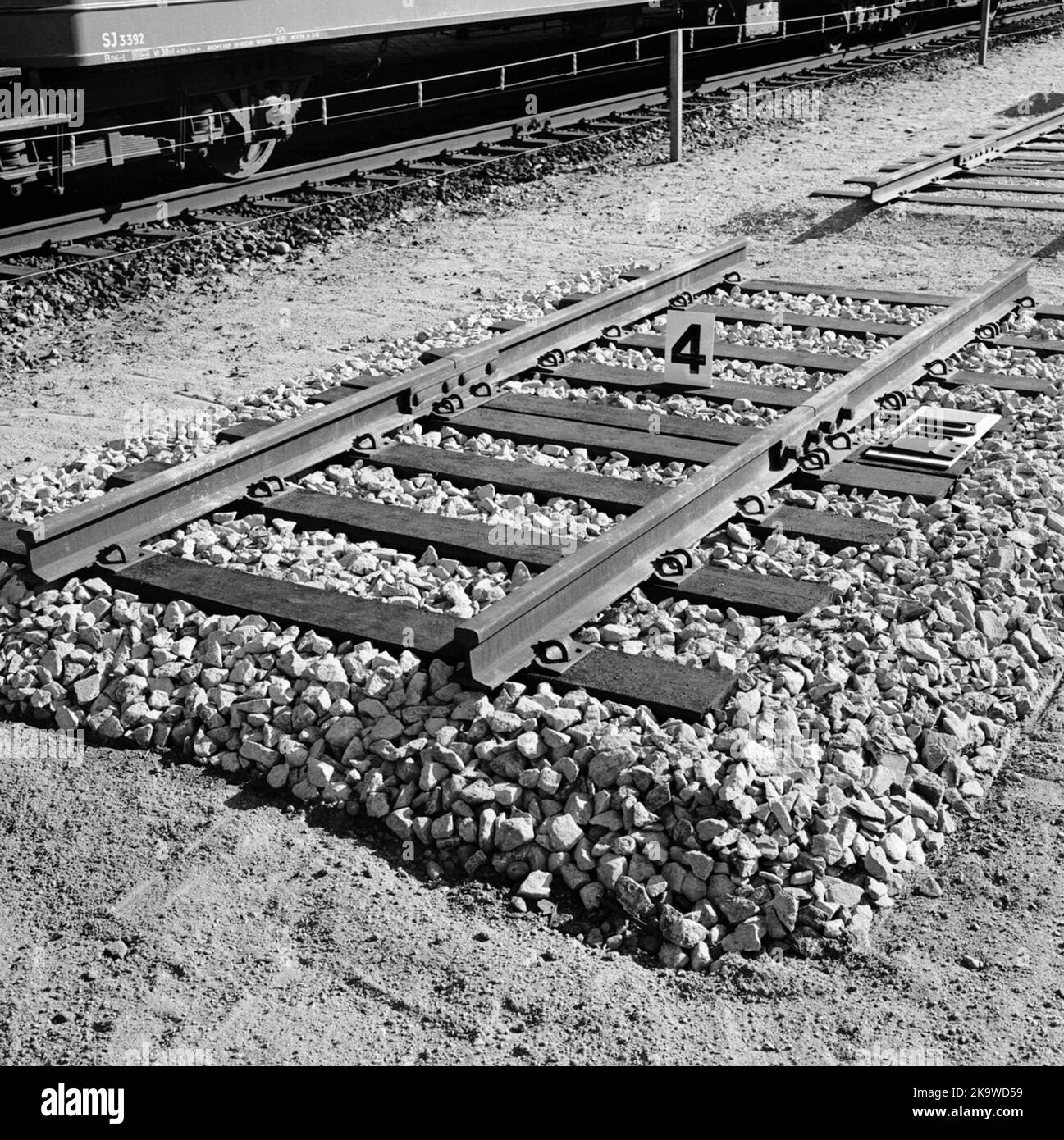 State Railways, SJ CO6 3392, sample at track facility, Stuvsta Stock ...