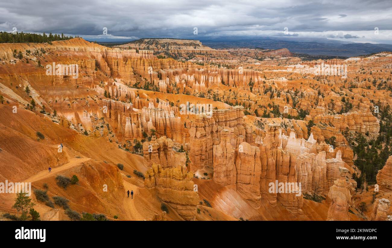 Bryce Canyon in Utah, is famous for its geological rock formations. Due ...