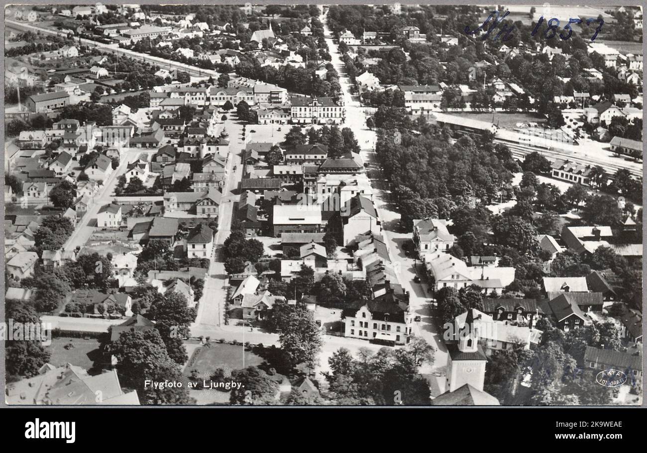 Aerial photo by Ljungby Stock Photo - Alamy