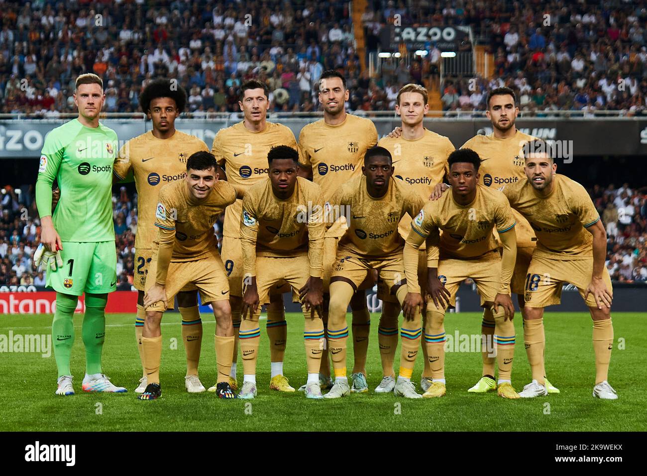 FC Barcelona players Stock Photo - Alamy