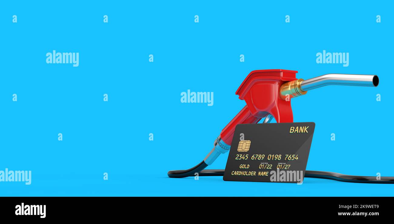 Gasoline Pistol Pump Fuel Nozzle, Gas Station Dispenser and Black ...