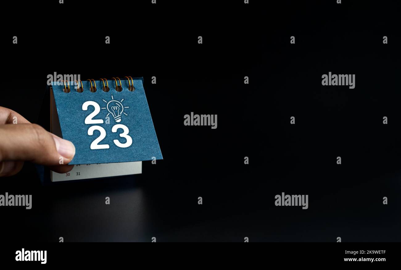 Happy new year 2023 banner background. The 2023 year number with ...