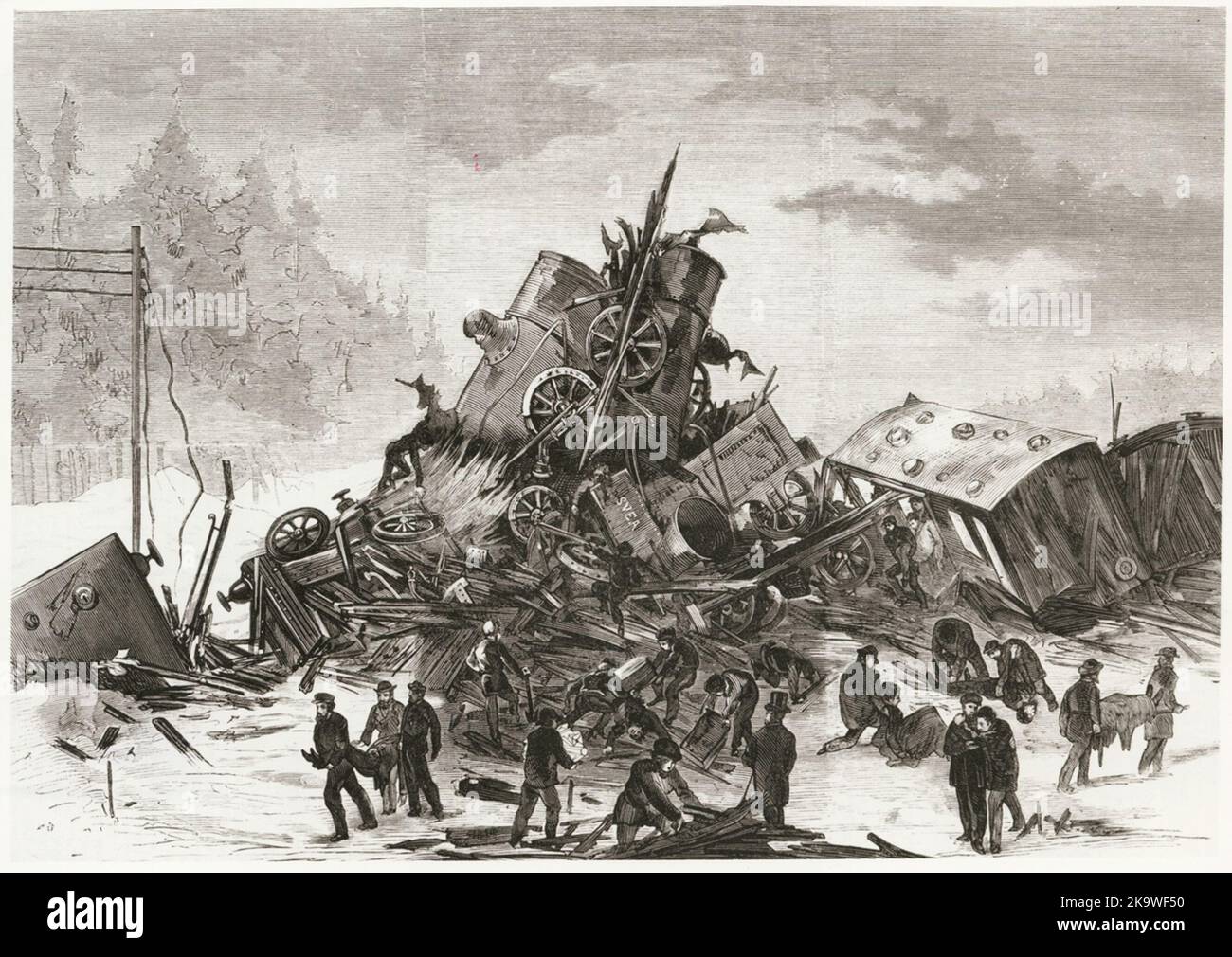 State Railways, SJ A 77 "Svea", SJ A 125 "Einar". Drawing of train ...