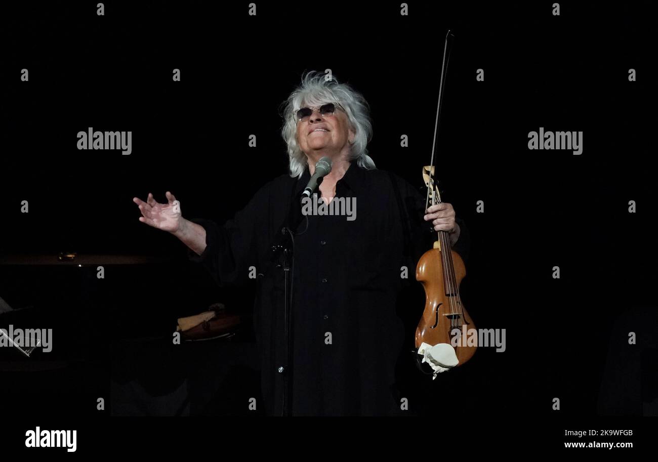 French singer & musician Catherine Lara performing in Montreal,Quebec ...