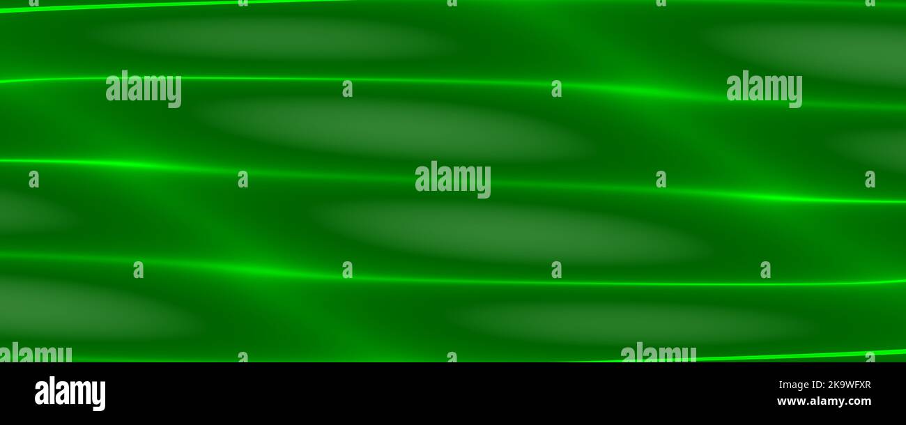 Abstract background banner 8K green, black, white, gray ray, laser, fog ...