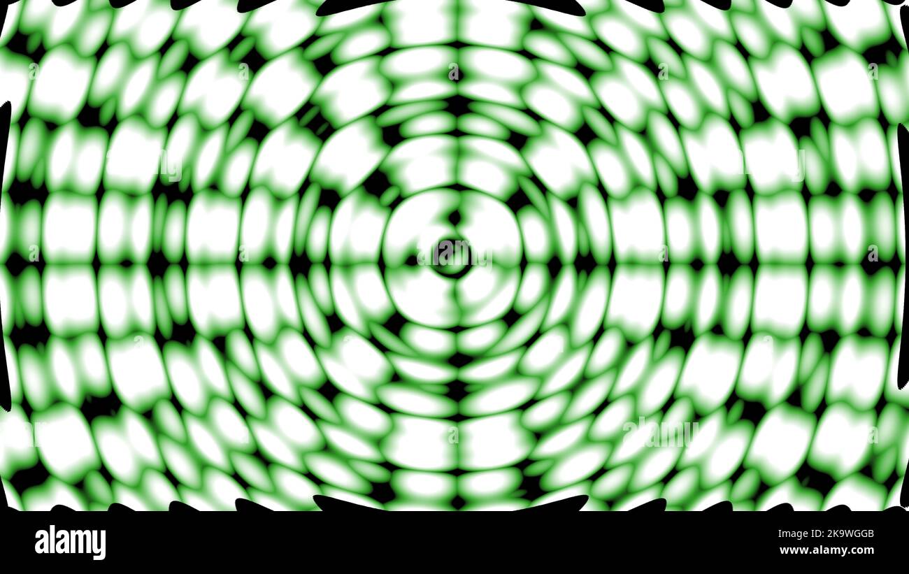 green blurry web like connection lines pattern on creative abstract ...