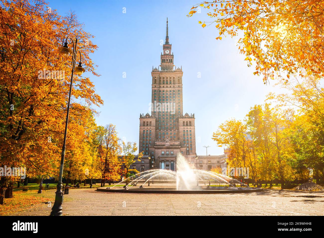 Autumn in Warsaw Stock Photo - Alamy