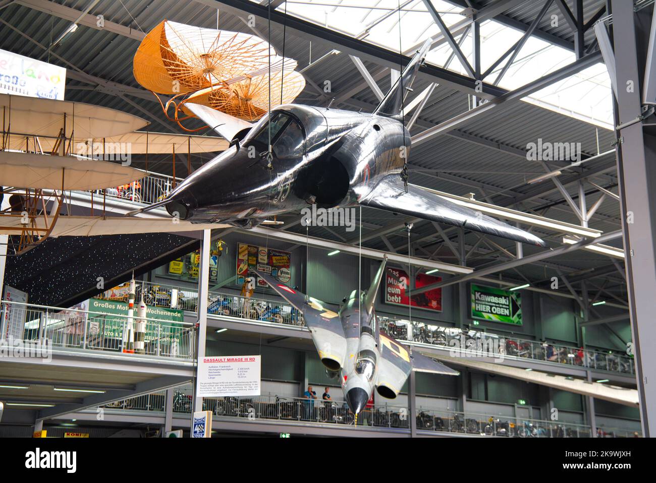SPEYER, GERMANY - OCTOBER 2022: black French Air Force Dassault Mirage ...