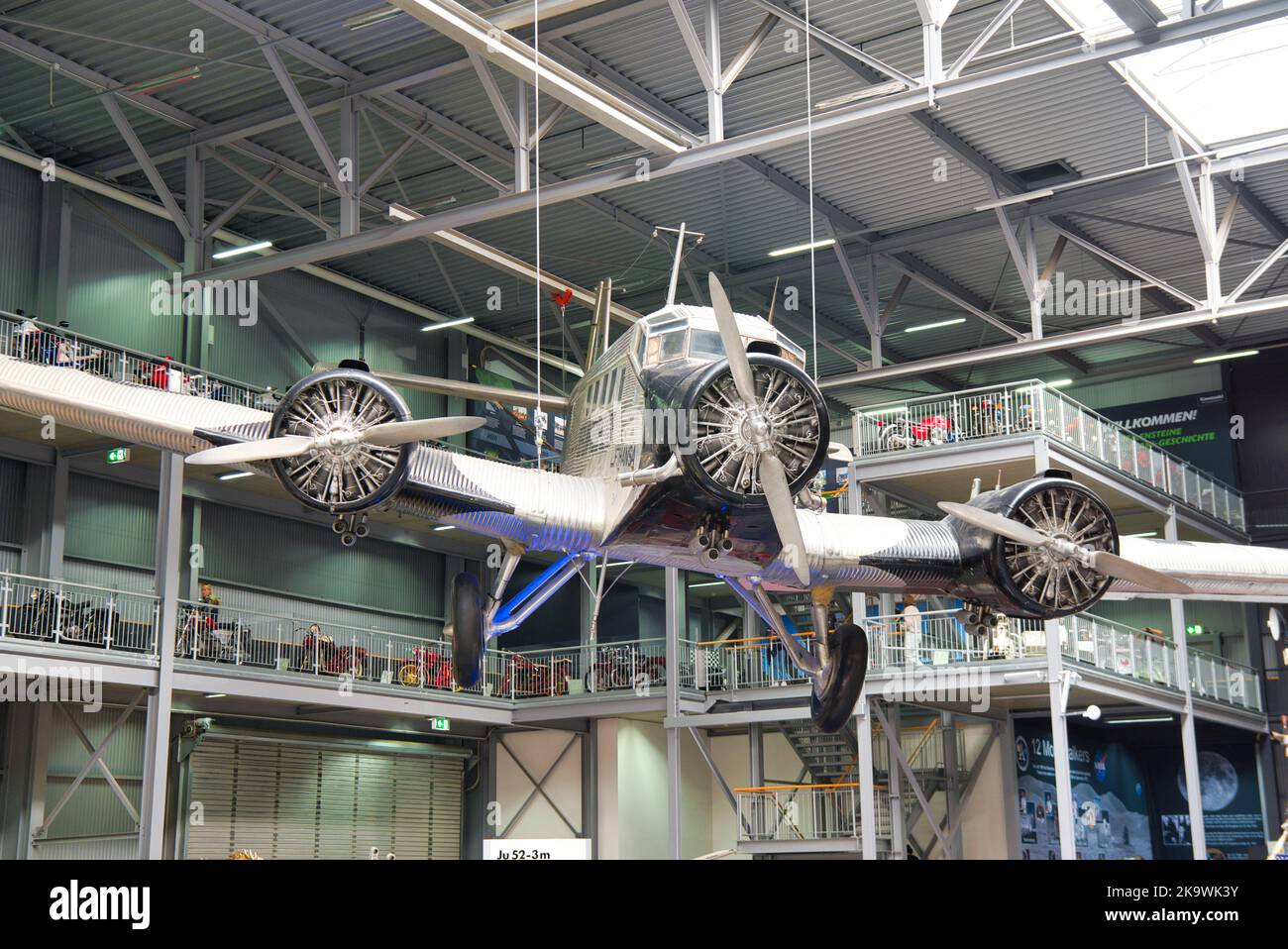 SPEYER, GERMANY - OCTOBER 2022: transport medium bomber aircraft ...